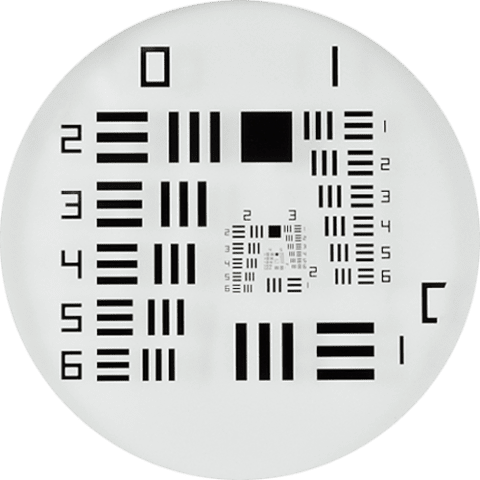 Resolution Test Target | Opto-Line
