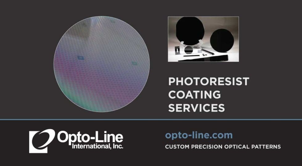 Opto-Line’s blanket photoresist coating services for semiconductor test ...